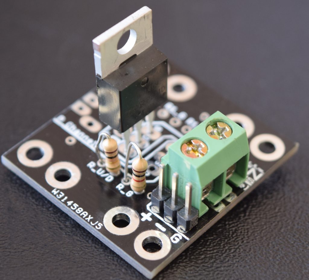 MOSFET Breakout board Hookup Guide | Learn with Edwin Robotics